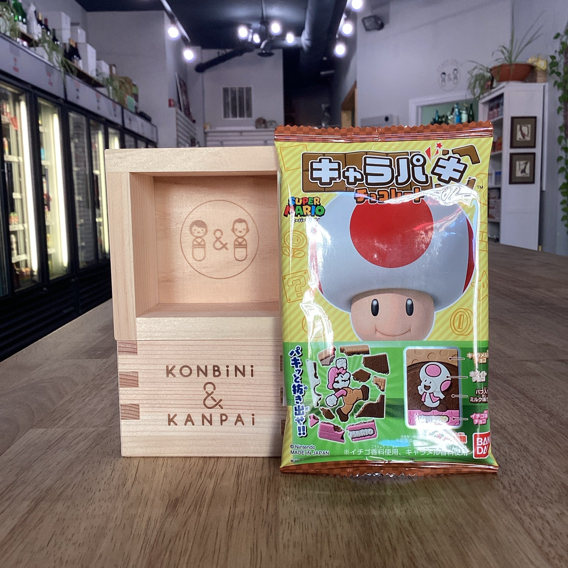 Ban Dai, Super Mario Chocolate Charapaki | Konbini & Kanpai