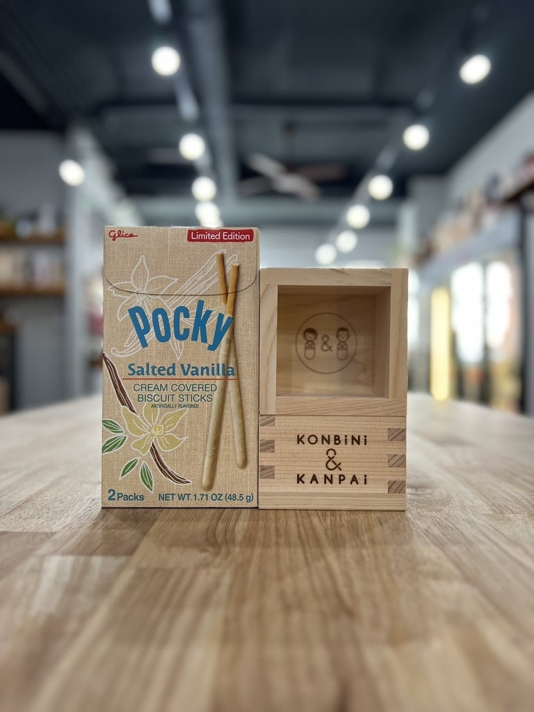 Glico, Pocky Salted Vanilla | Konbini & Kanpai